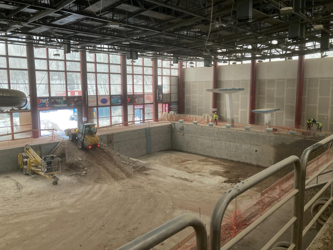 Liberec při rekonstrukci bazénu nemusí měnit nosné sloupy, ukázal posudek