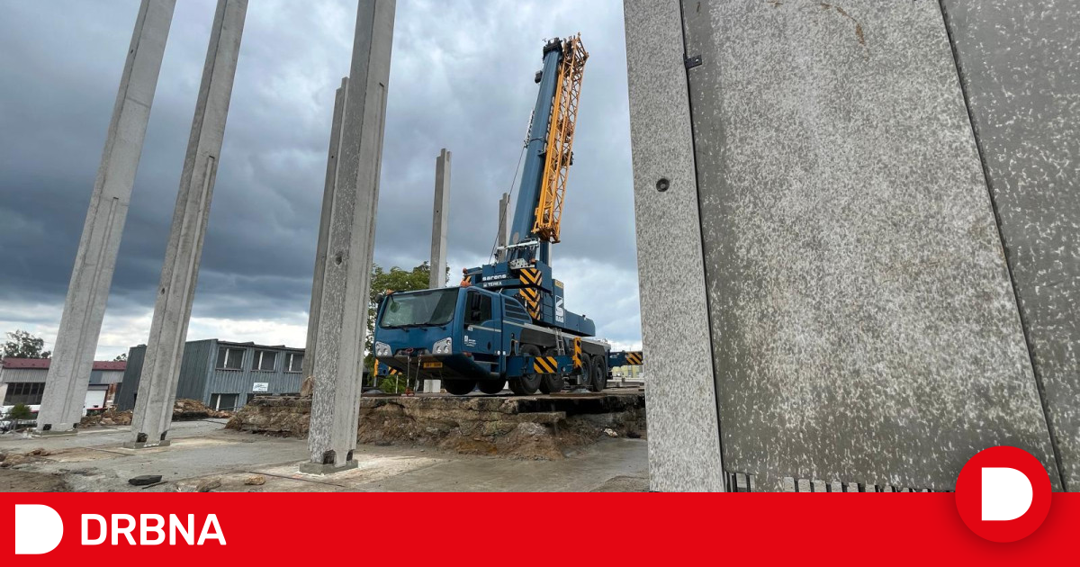 V areálu TSML roste hala na sůl za čtyřicet milionů. Hotovo bude v létě