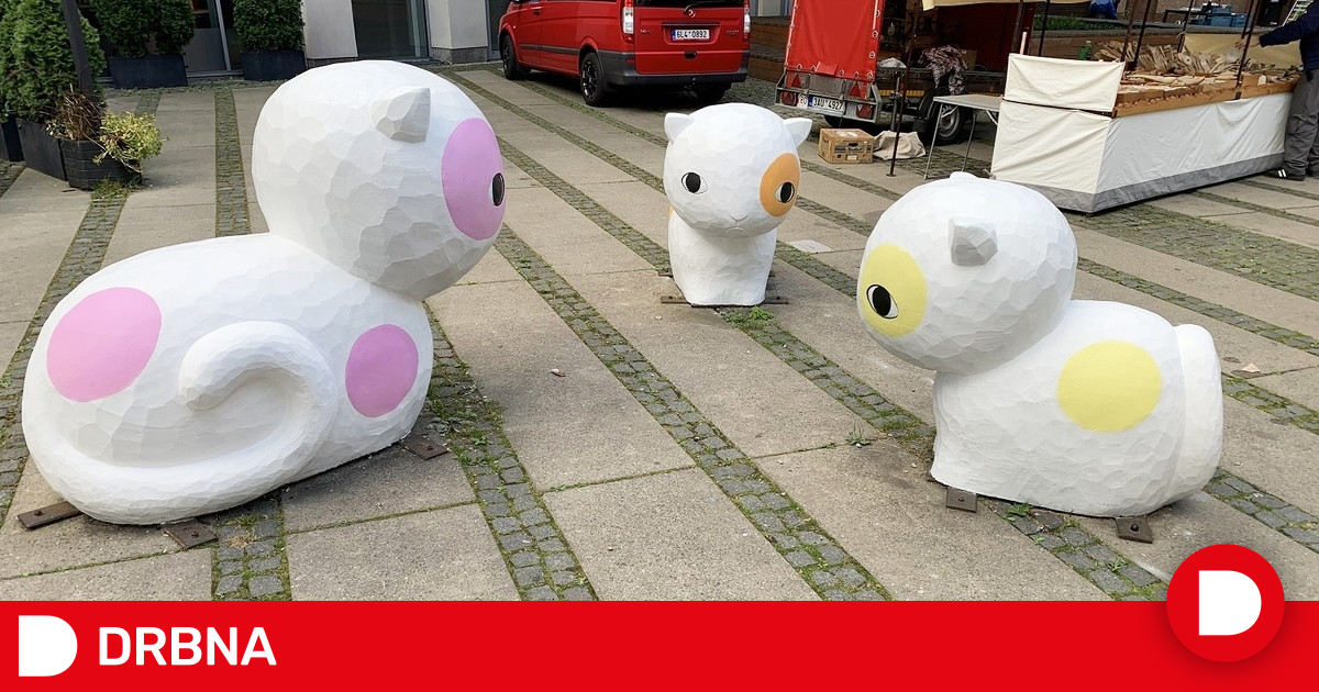 Sousoší koček u liberecké Plazy je jako nové, město nechalo kočičí ...