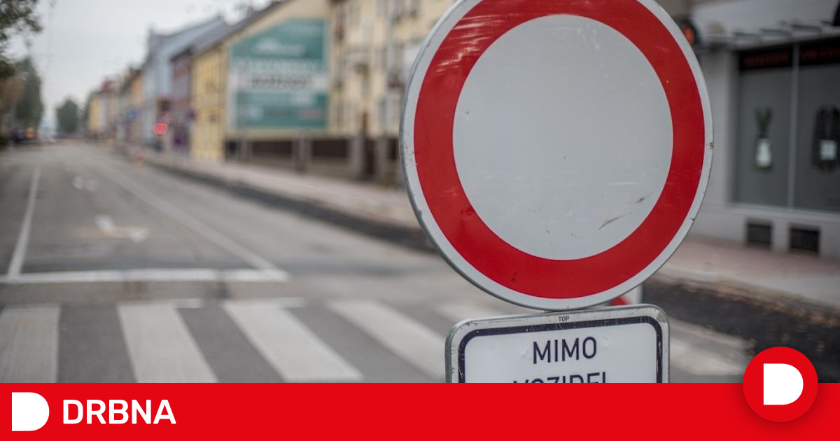 Komplikace v Jablonci. Zcela se uzavřela část ulice U Balvanu